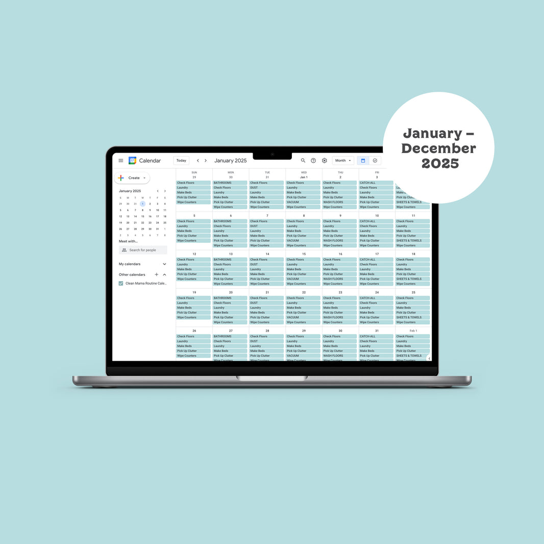 Planners – Clean Mama