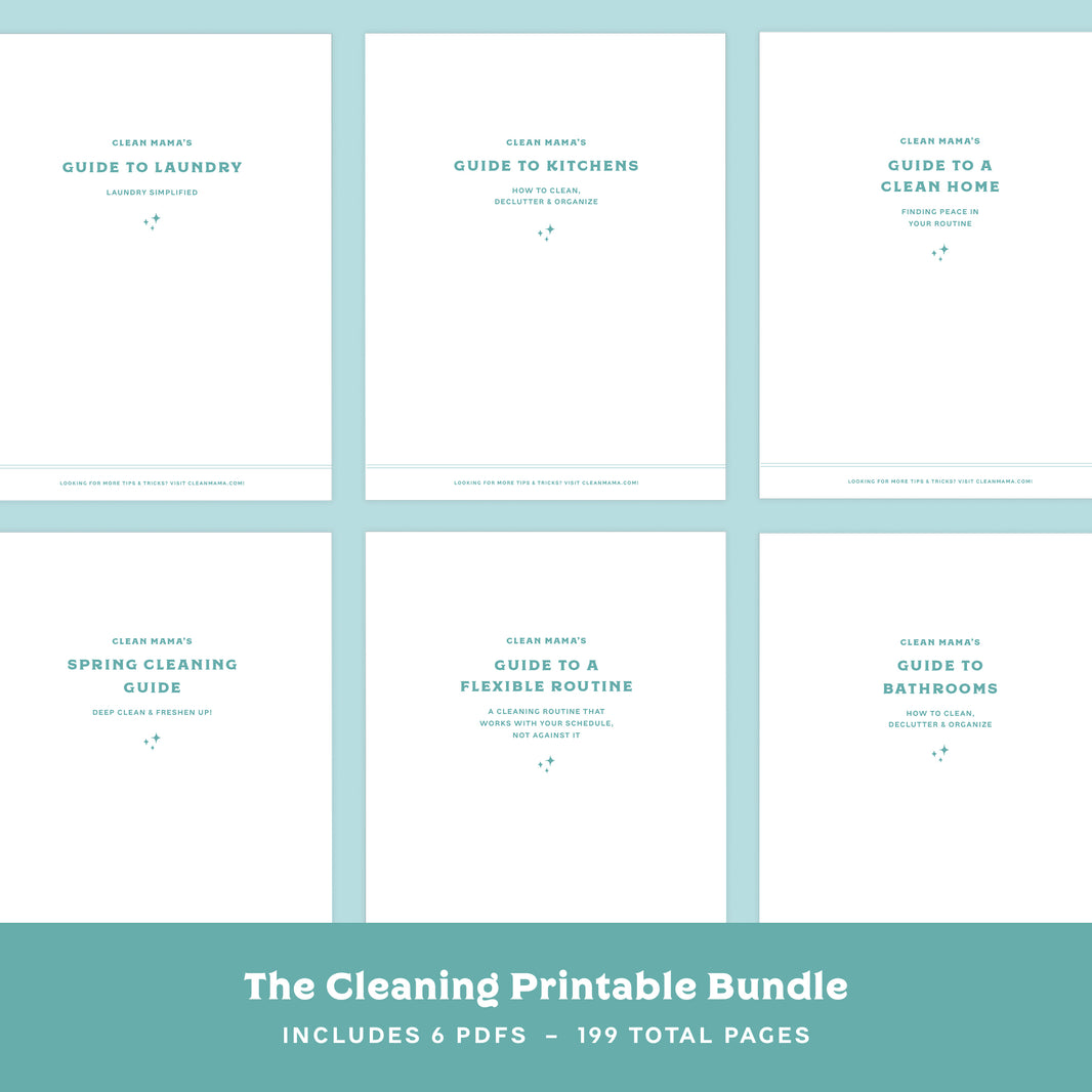 Printable Guides – Clean Mama