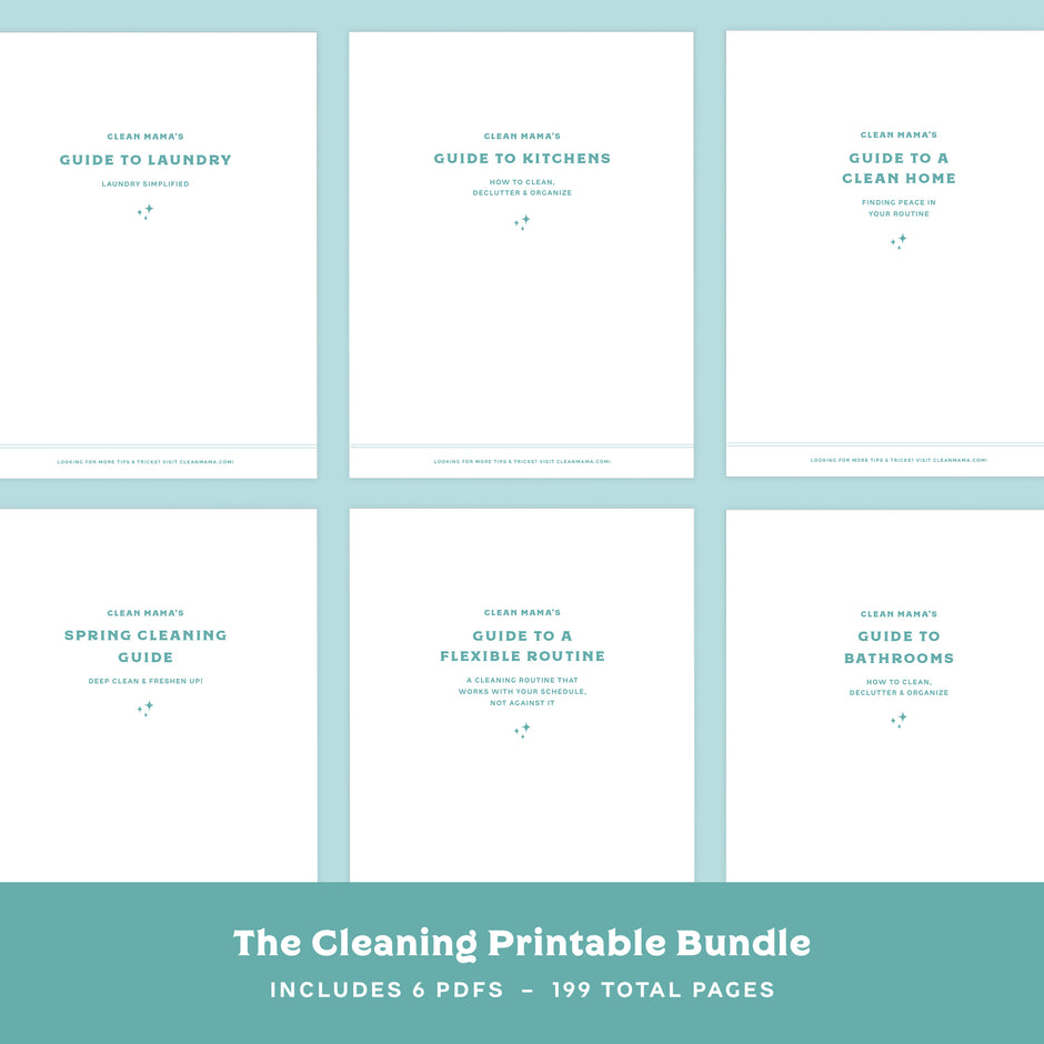 Printable Guides – Clean Mama