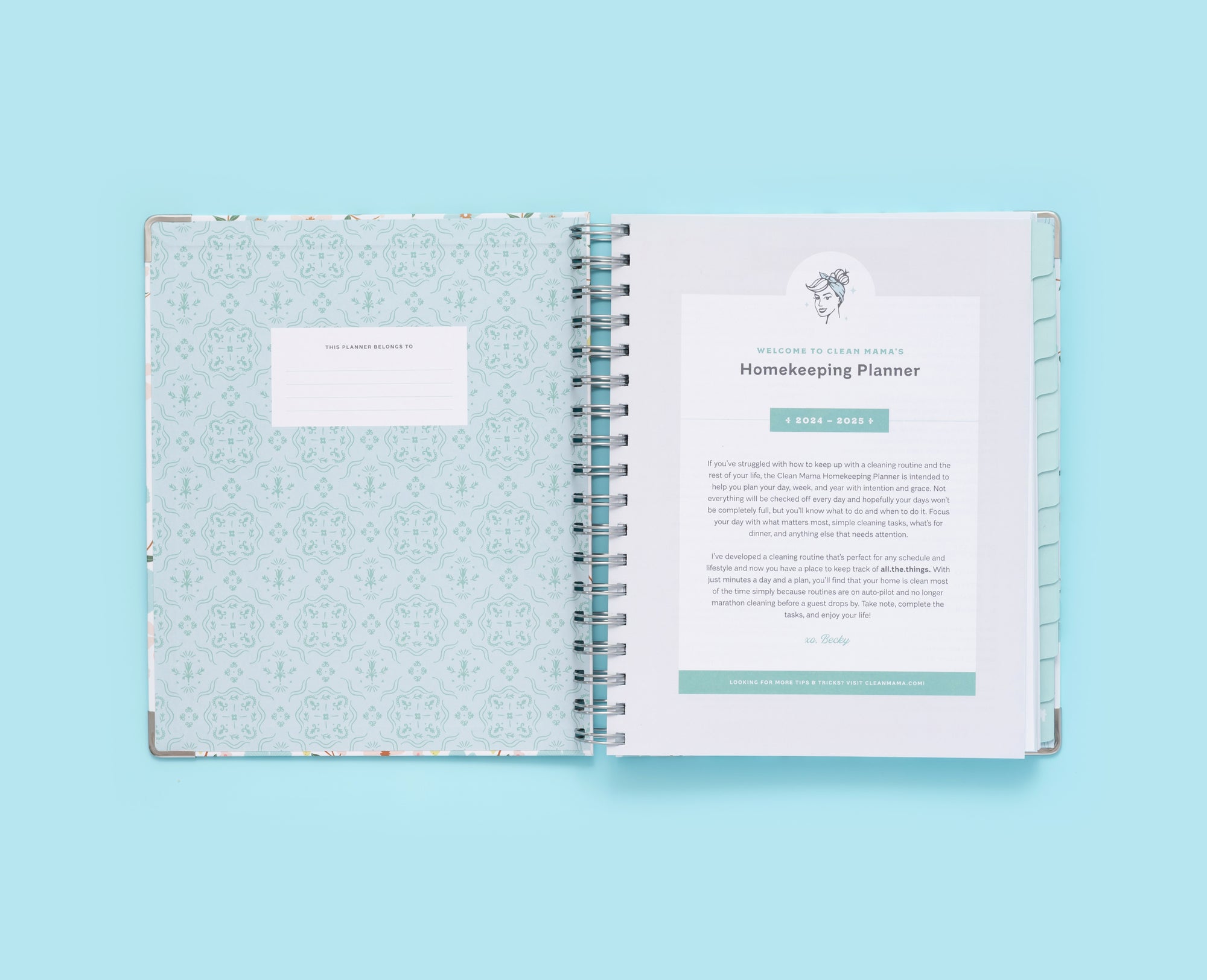 Clean Mama Homekeeping Planner® – 2024
