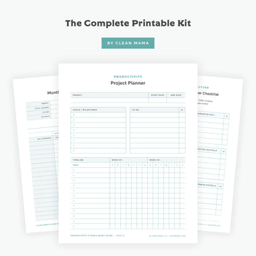 Printable Guides – Clean Mama