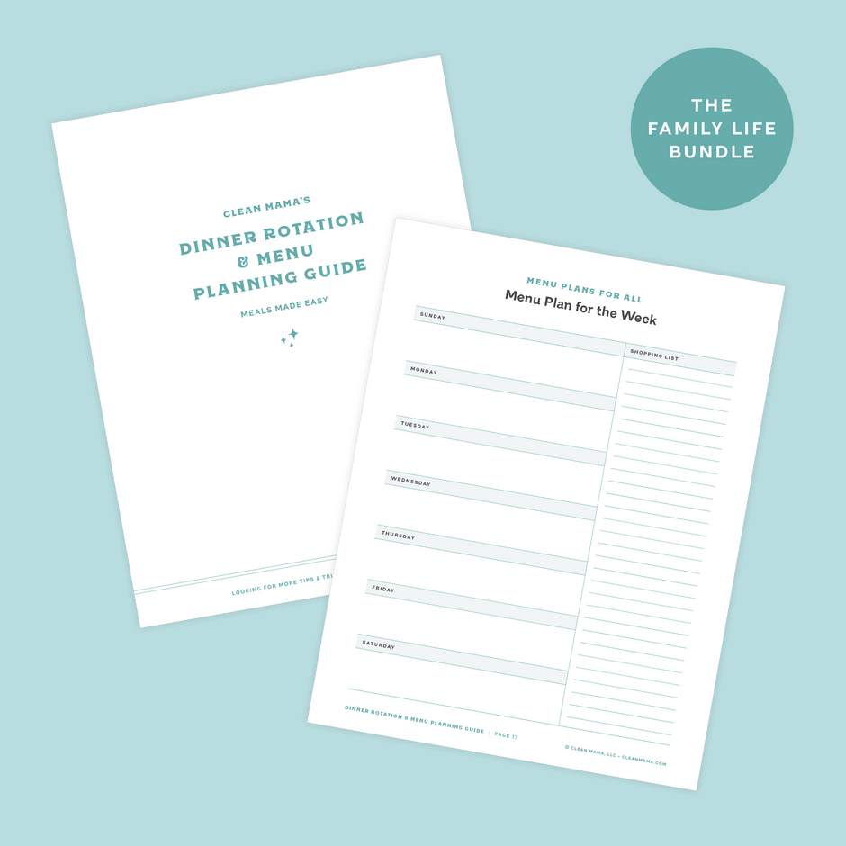 Printable Guides – Clean Mama