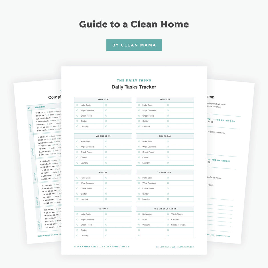 Printable Guides – Clean Mama