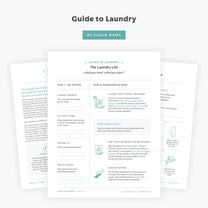 Guide to Laundry – Clean Mama