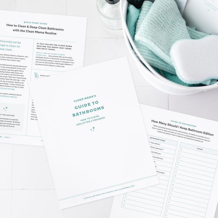 Printable Guides – Clean Mama
