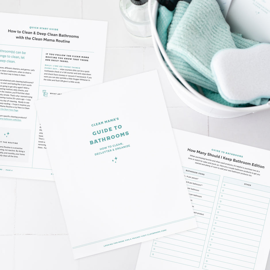 Printable Guides – Clean Mama