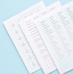 Clean Mama Routine Task Stickers