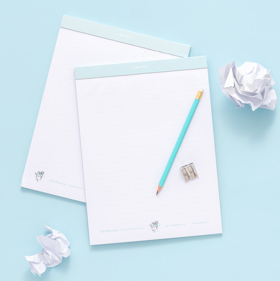 Notepads & Stickers – Clean Mama
