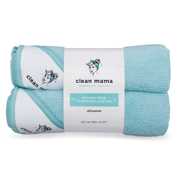 Microfiber Cleaning Cloth Bundle – Set of 12 – Clean Mama